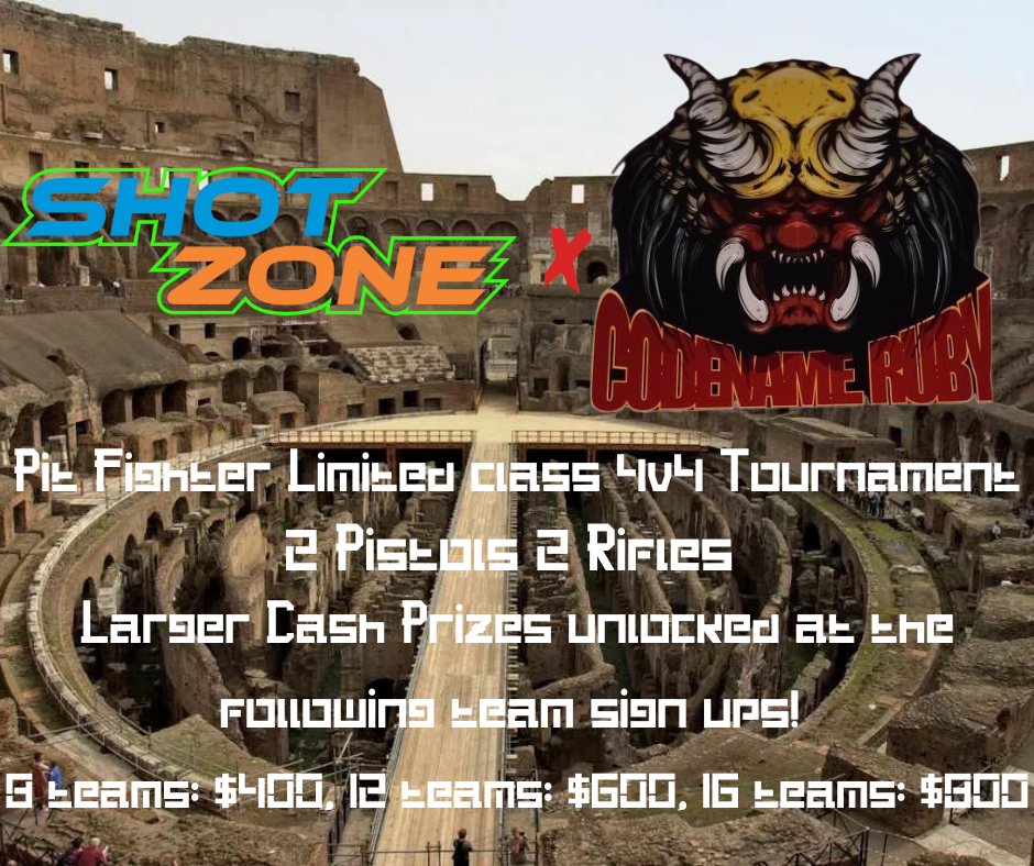ShotZone x Codename: Ruby Pit Fighter 4v4 Tournament - ShotZone